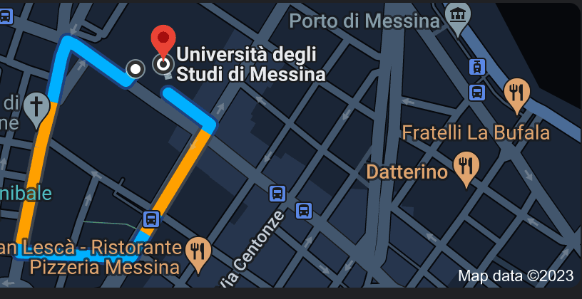 Come Arrivare | Università degli Studi di Messina